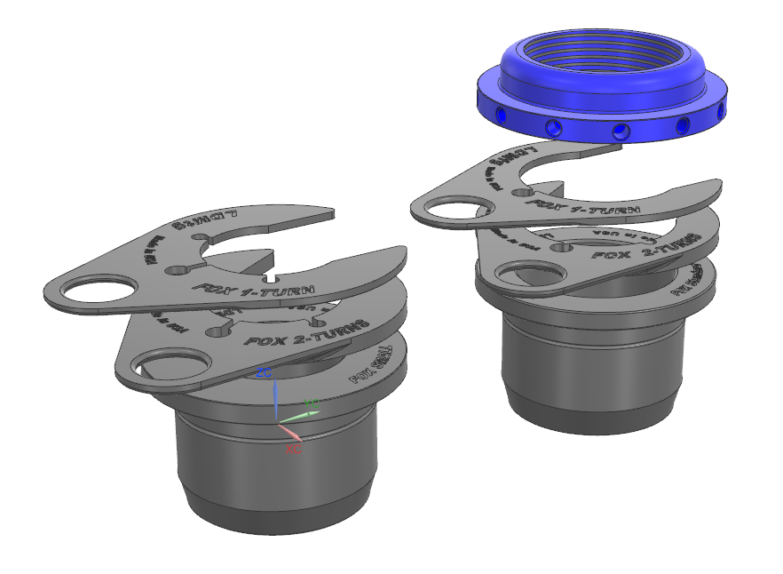 Spring Packer for Fox shock – Lucky Dog Manufacturing